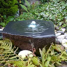 Large Basalt Slab Water Feature | Garden Ornamnents