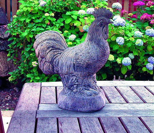 Cockerel Garden Statue | Garden Ornamnents