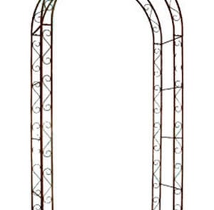 Heritage Metal Garden Arch with Gates