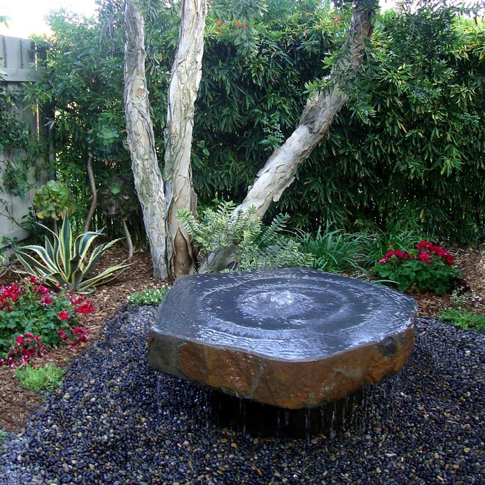 Large Basalt Slab Water Feature | Garden Ornaments
