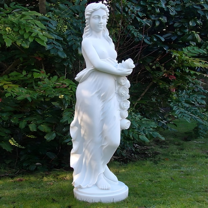 Extra Large Iris Goddess Garden Statue | Garden Ornaments