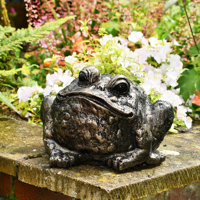 Bull Frog Metal Garden Ornament | Garden Ornaments