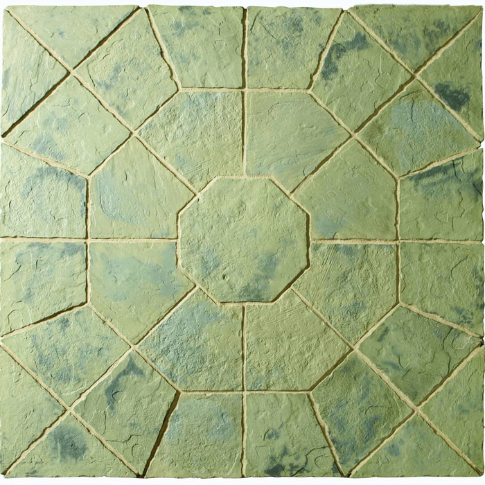 Minster 2.3m Octagonal Patio Kit in Rustic Sage