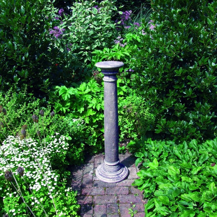 Tall Stone Column Garden Pedestal | Garden Ornaments