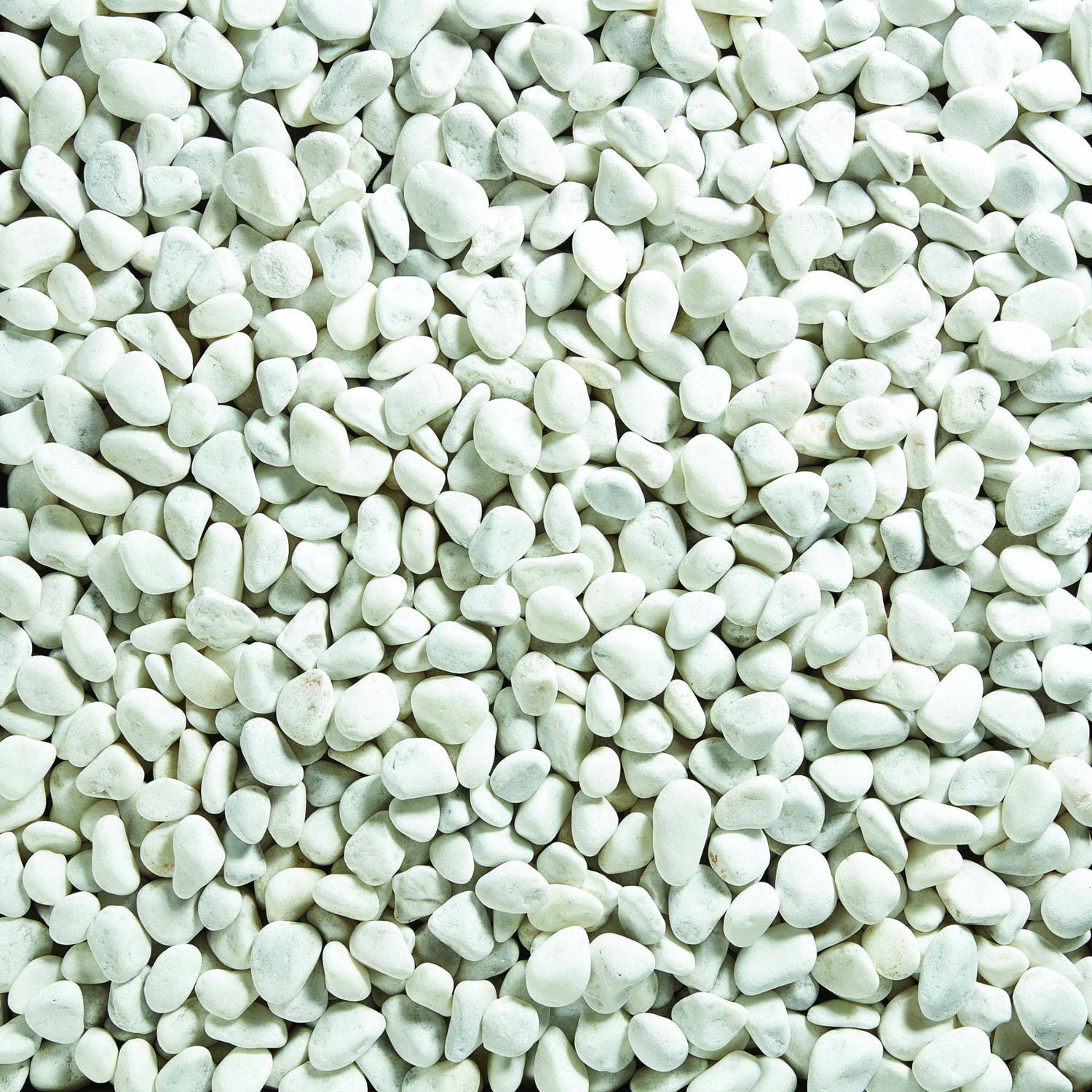 Pearl White Decorative Cobbles 750kg Bag